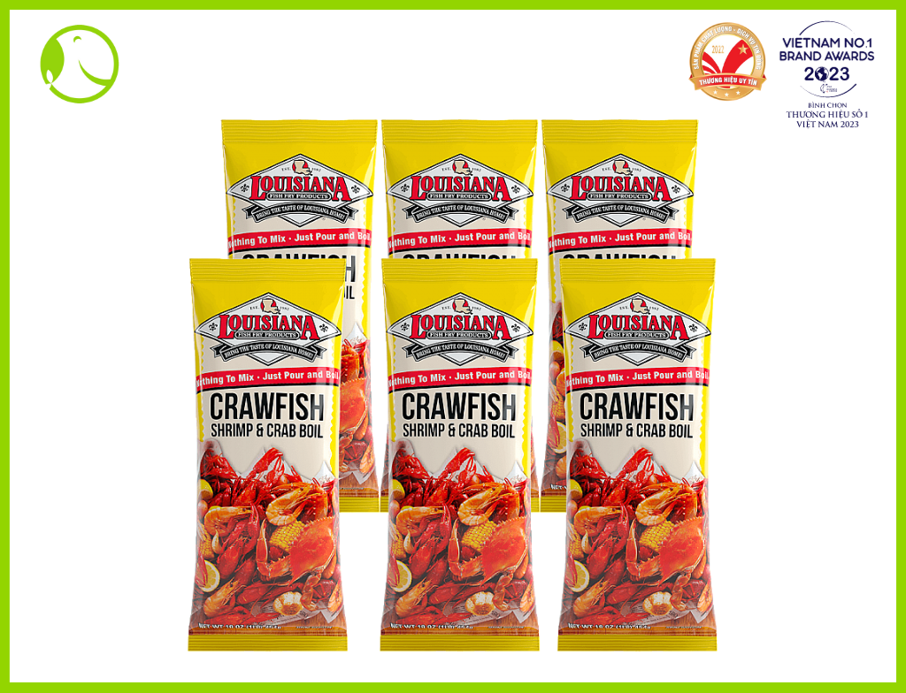 LOUISIANA CRAWFISH SHRIMP & CRAB BOIL SPICE POWDER (454Gr)